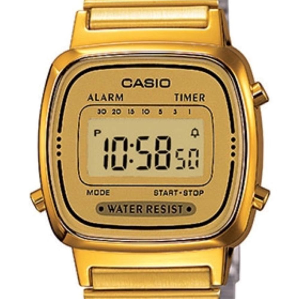 Relógio Casio Vintage Unissex La670wga-9Df - tfcsa6