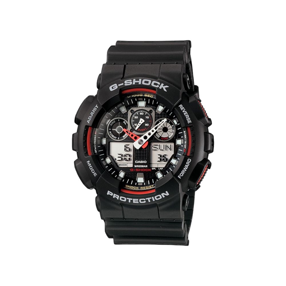 Relógio Casio Anadigi G-Shock Masculino Ga-100-1A4dr - tfcsa6